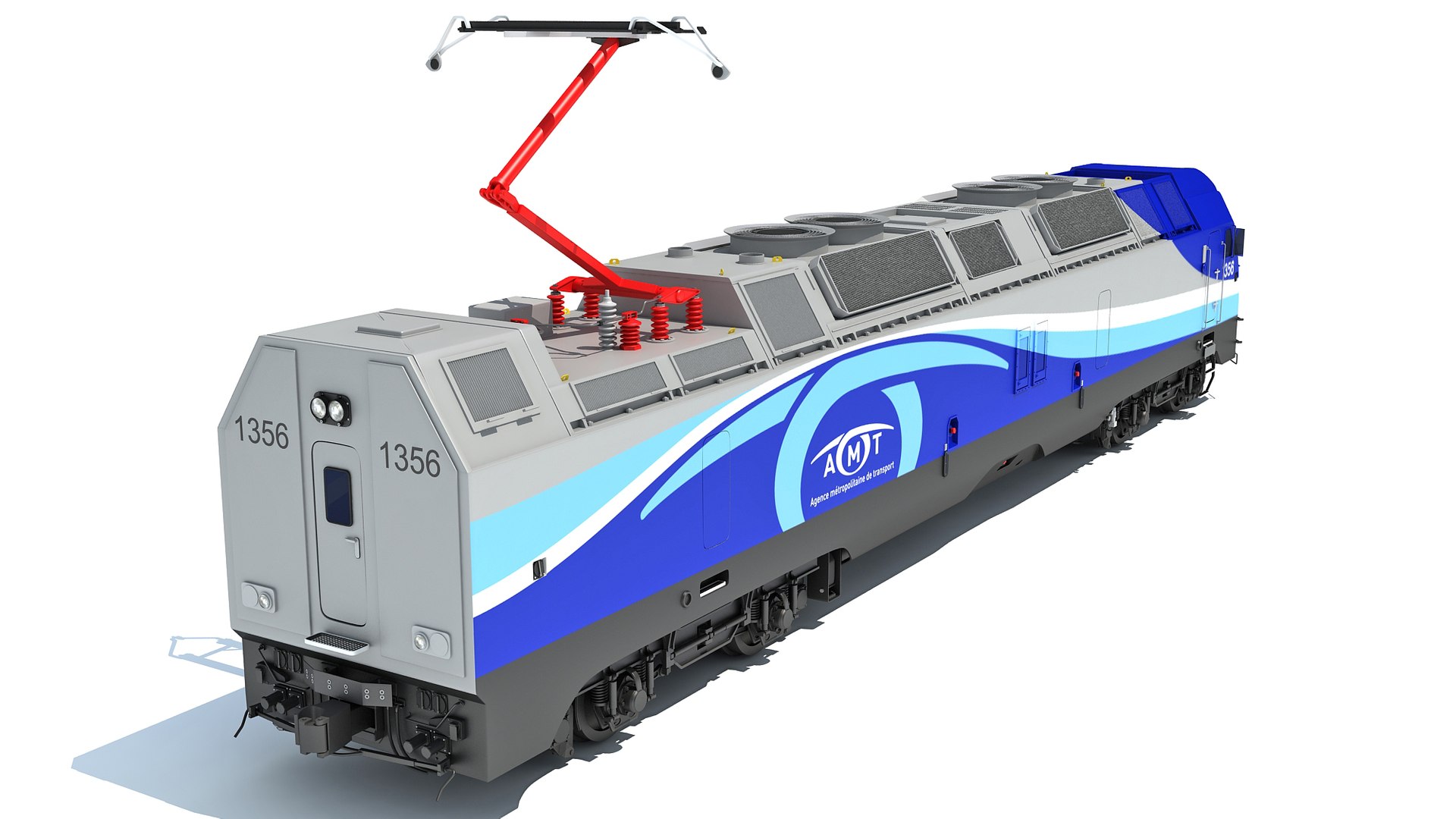 Alp-45dp Locomotive Train Exo 3D Model - TurboSquid 1533424
