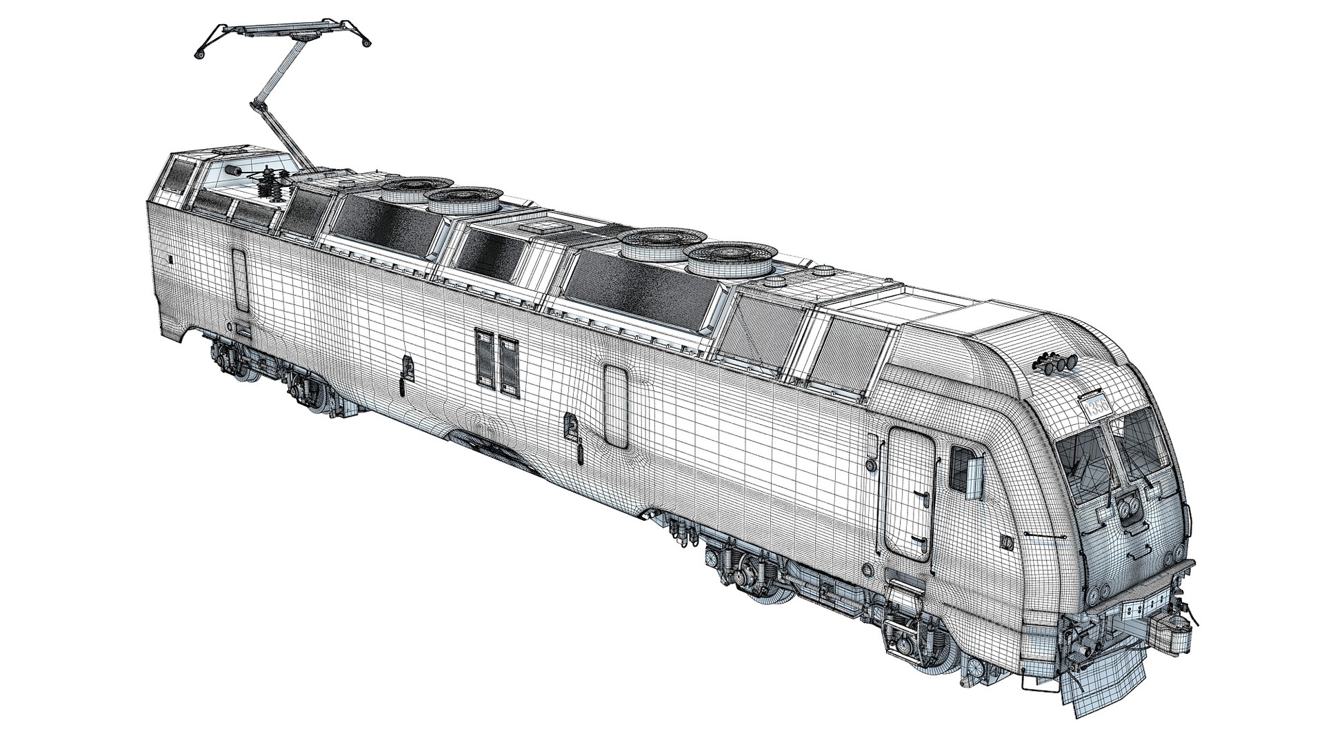 Alp-45dp Locomotive Train Exo 3D Model - TurboSquid 1533424