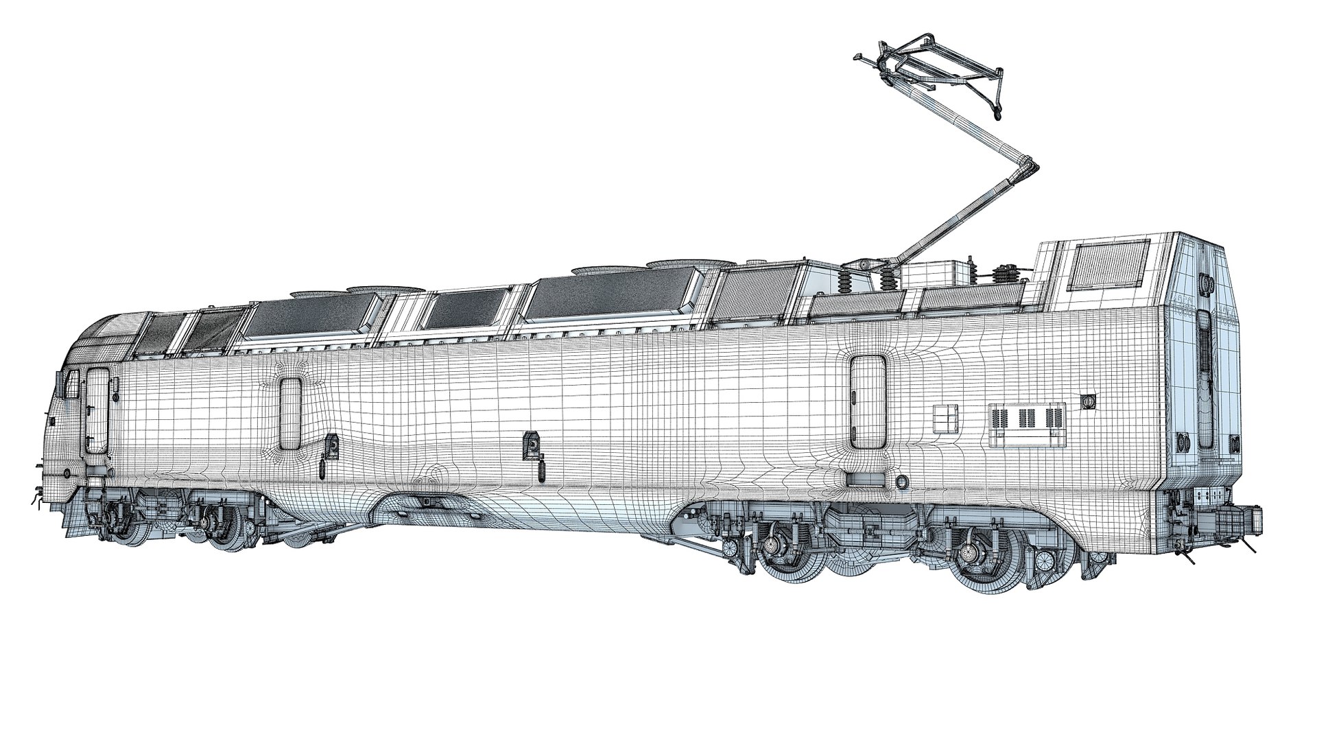 Alp-45dp Locomotive Train Exo 3D Model - TurboSquid 1533424