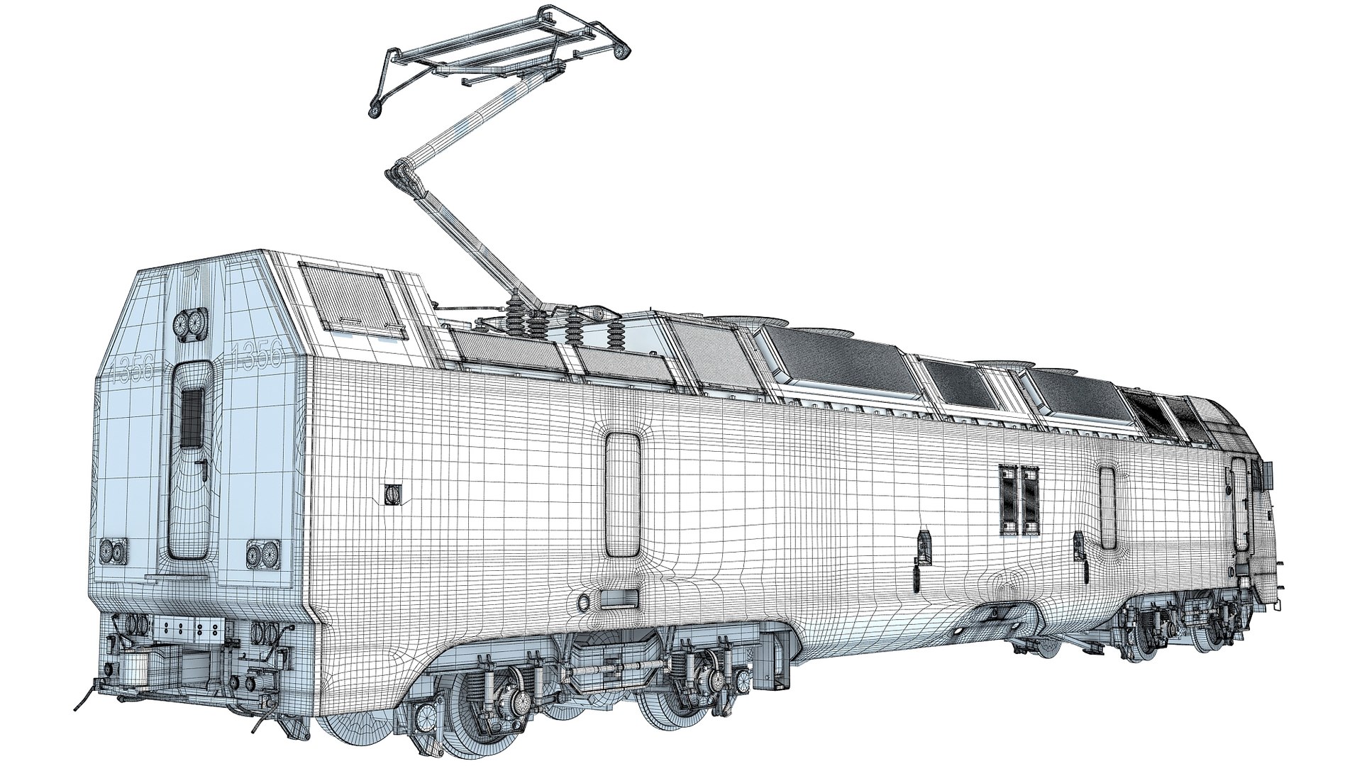 Alp-45dp Locomotive Train Exo 3D Model - TurboSquid 1533424