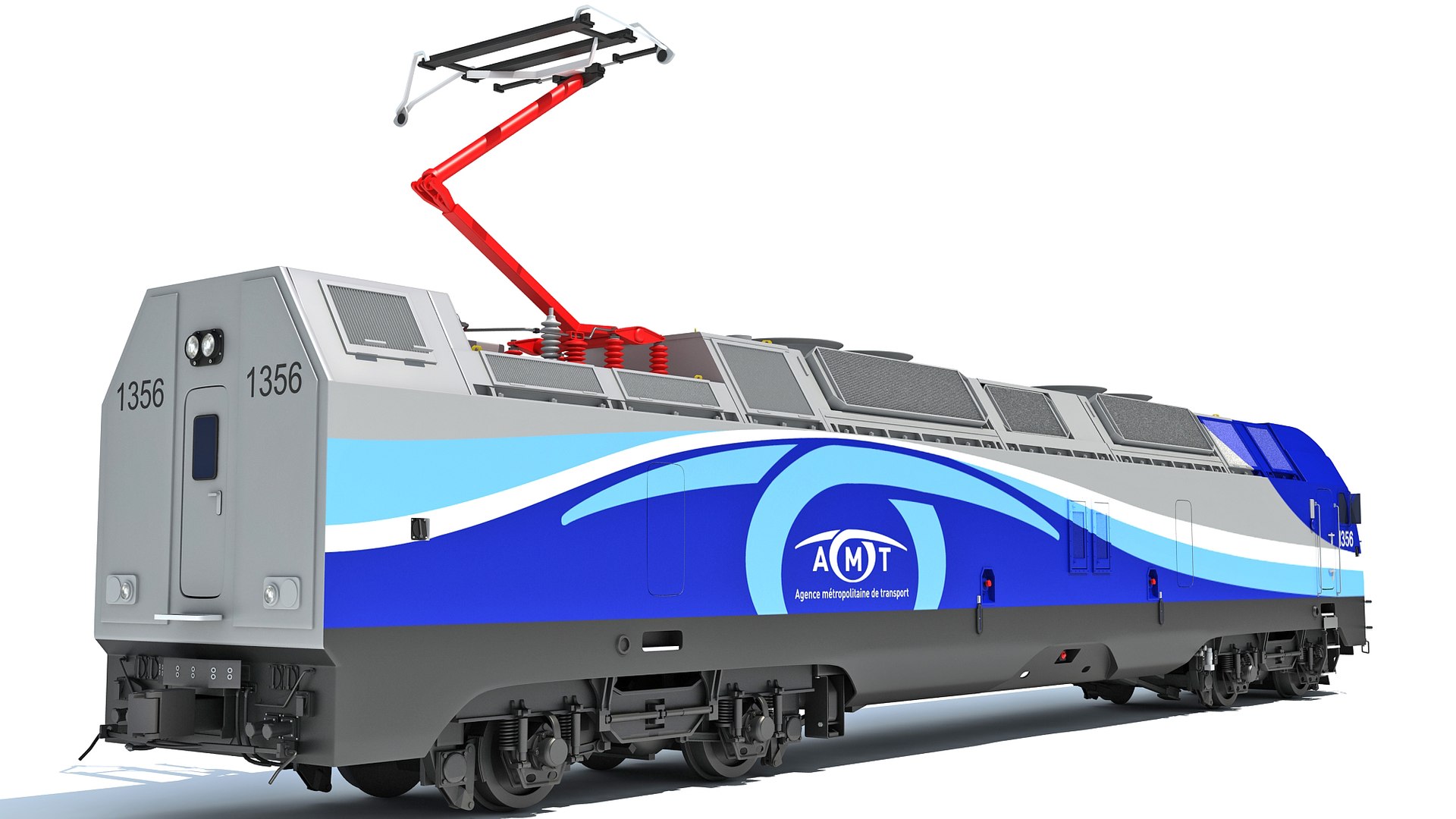 Alp-45dp Locomotive Train Exo 3D Model - TurboSquid 1533424