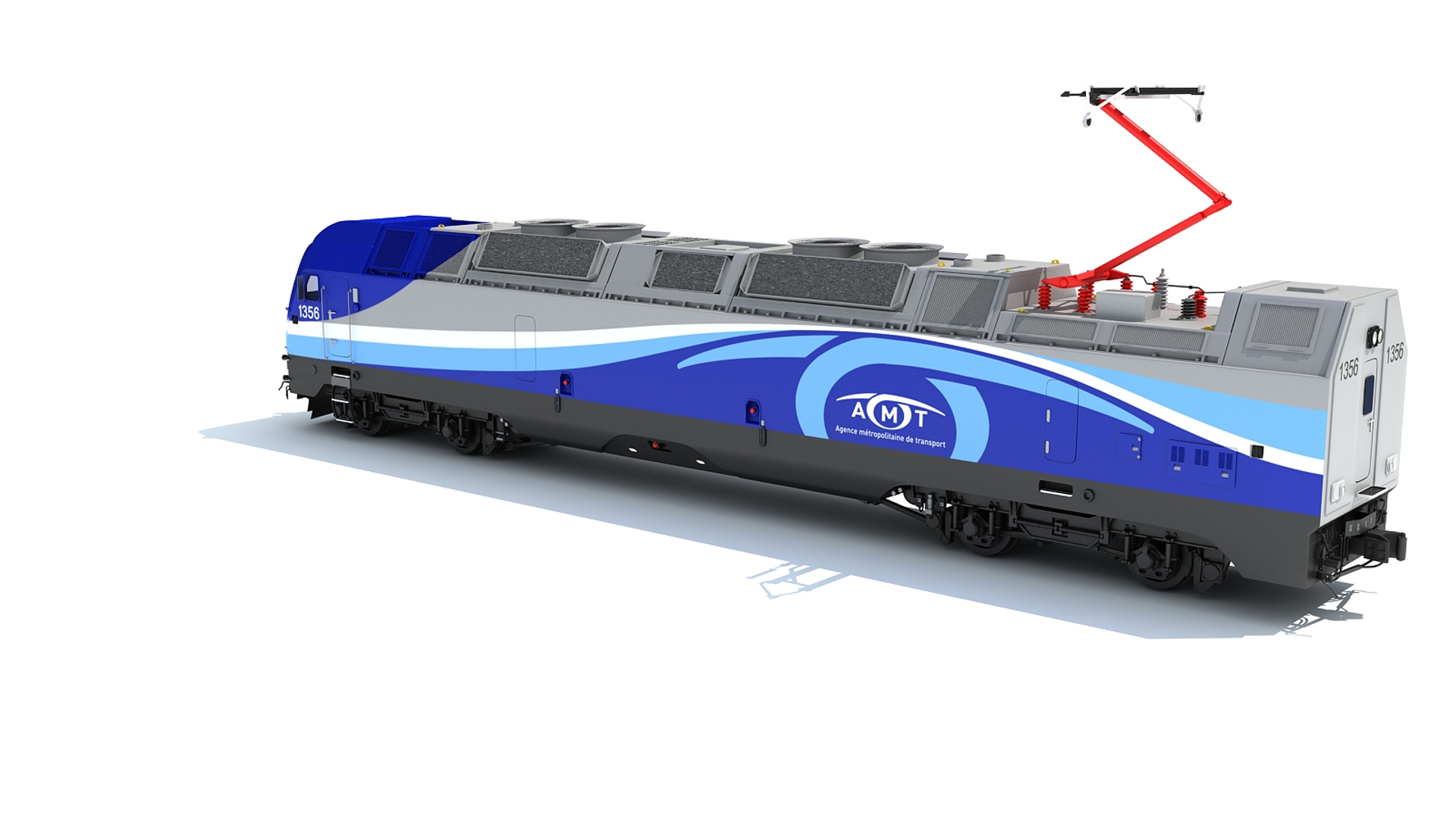 Alp-45dp Locomotive Train Exo 3D Model - TurboSquid 1533424