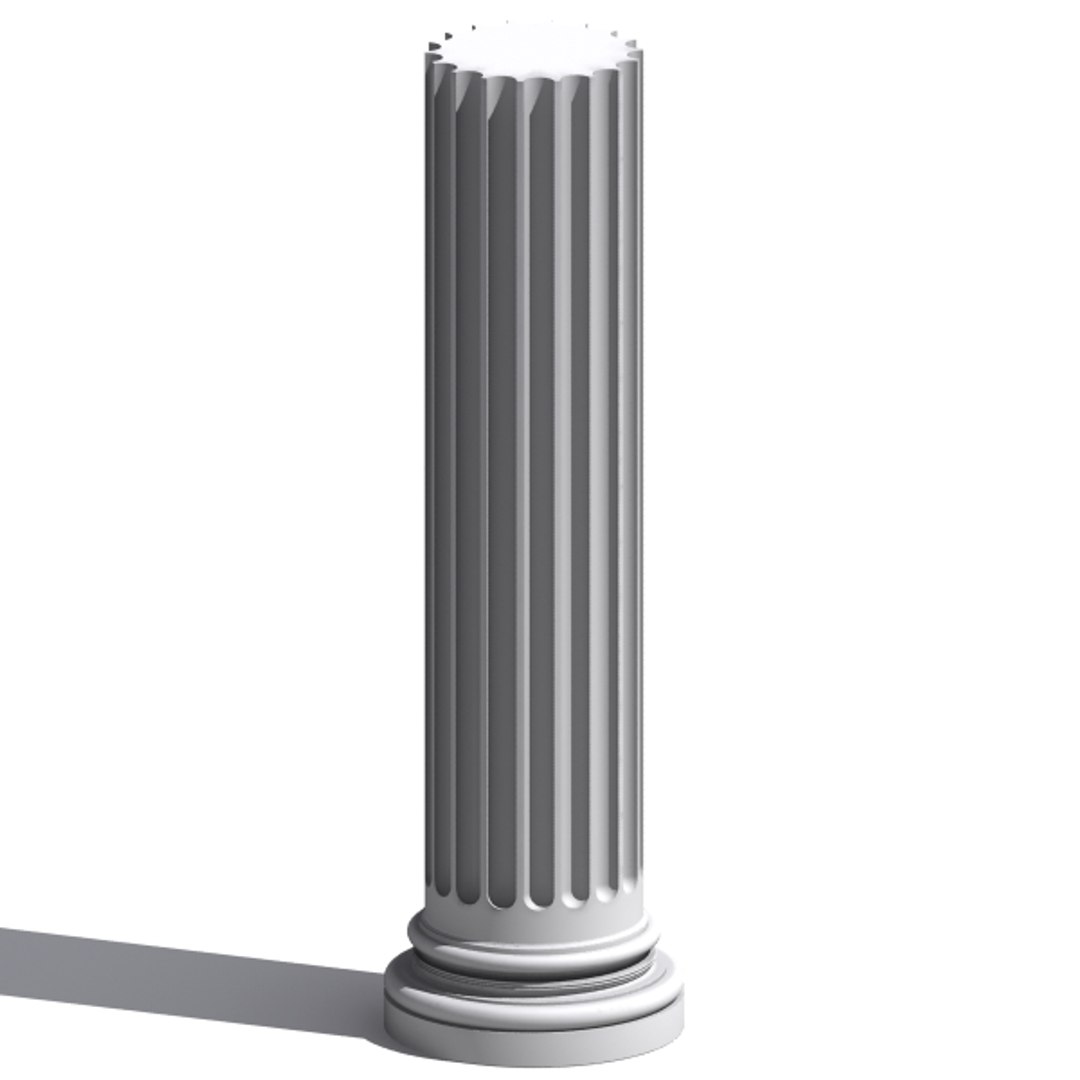 3d Column Base