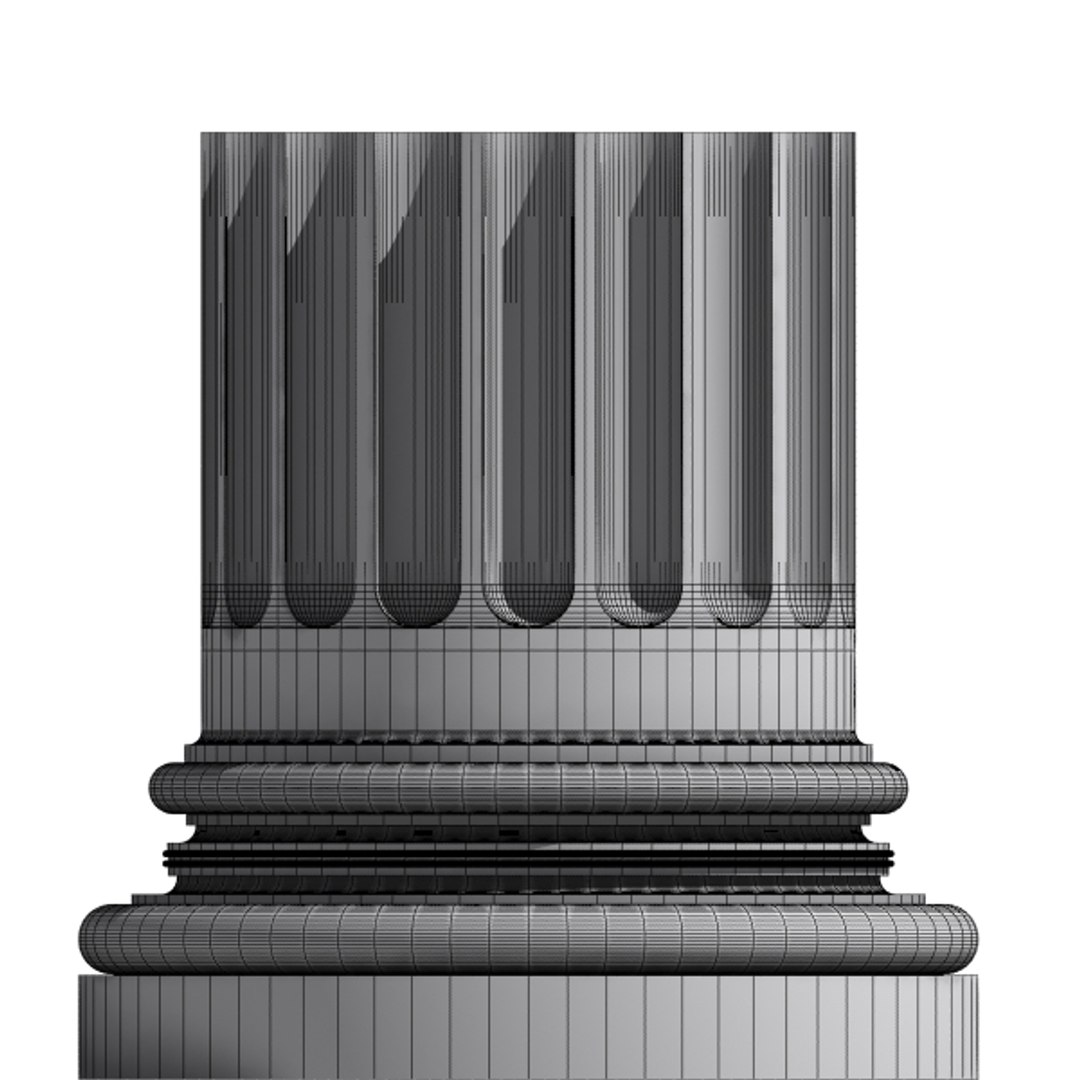 3d Column Base