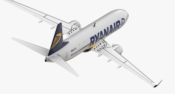 Ryanair가있는 보잉 737-800 3D 모델 - TurboSquid 1182137