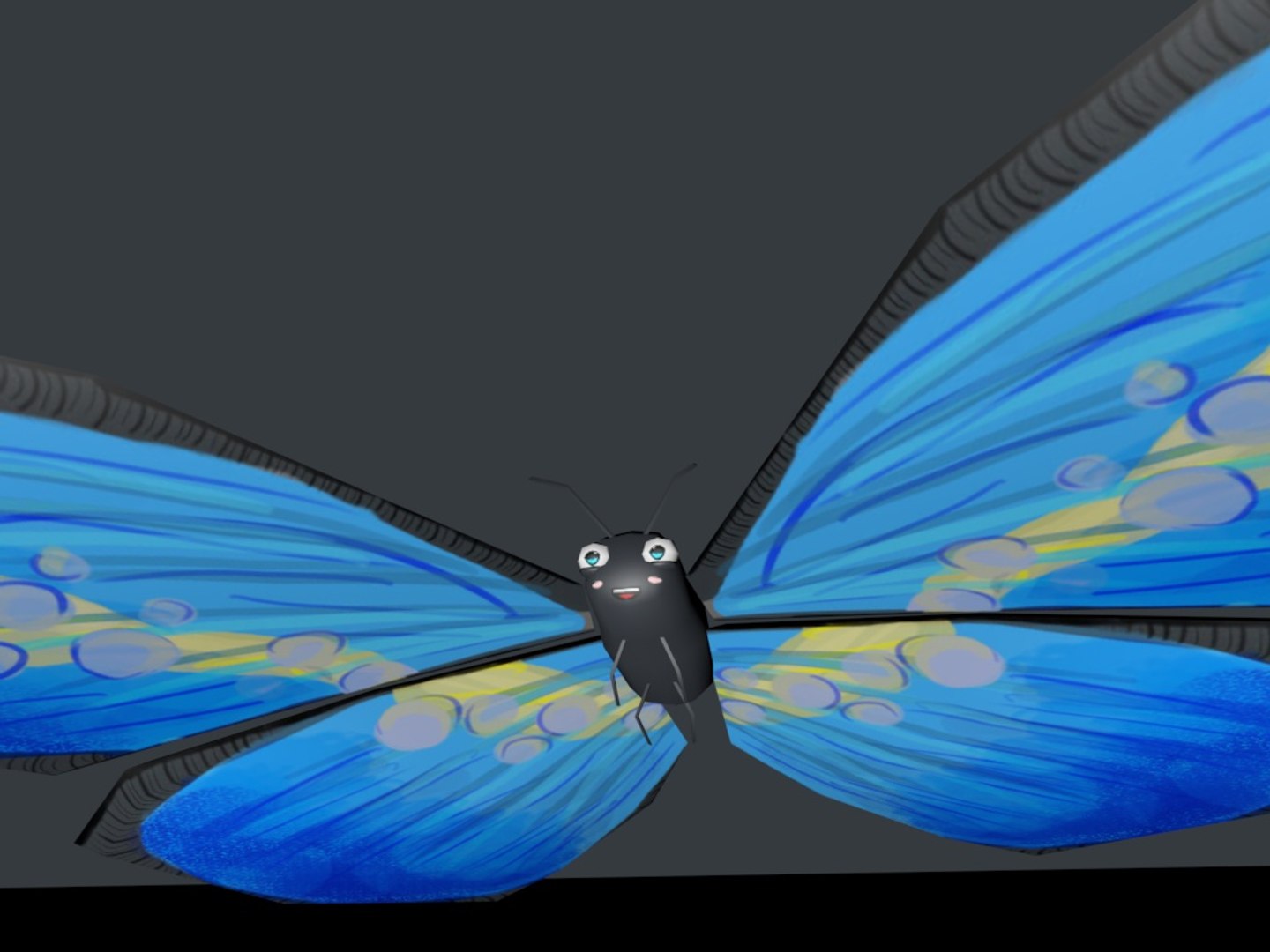 Butterfly 3d C4d