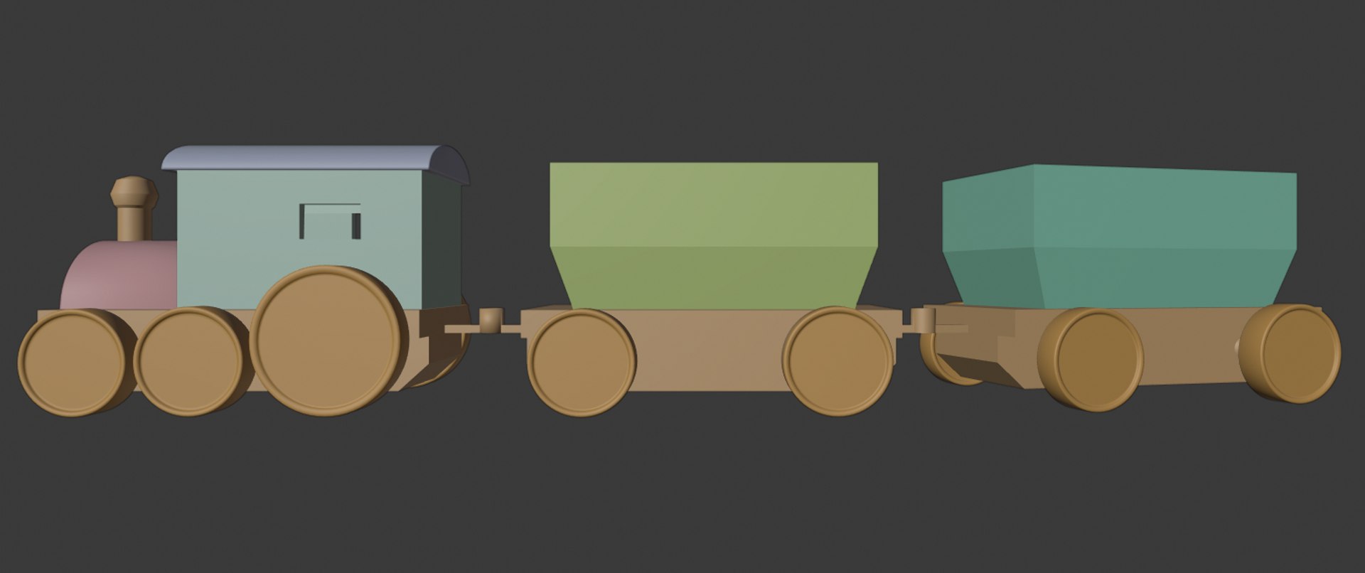 3D Model Toy Train - TurboSquid 1496750