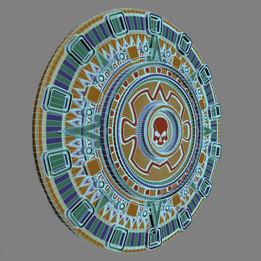 Max Inka Aztek Sun Emblem