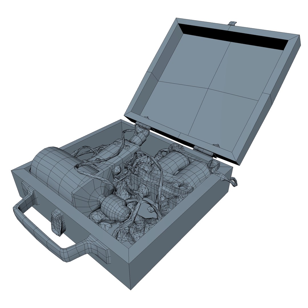 36 Open Suitcase 3D Model - TurboSquid 1259801