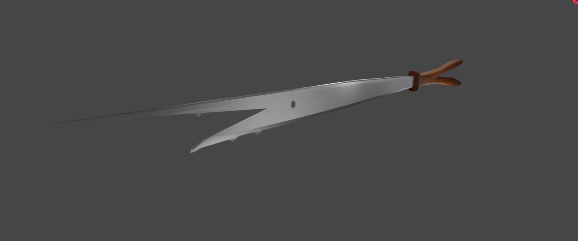 3D Pedang Bara Sulawesi Utara Indonesia Model - TurboSquid 2094094
