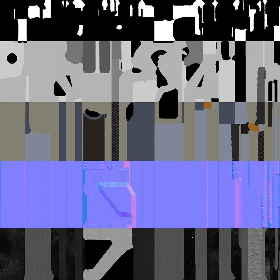 Sci-Fi Blaster Assault RIfle 3D - TurboSquid 2079341