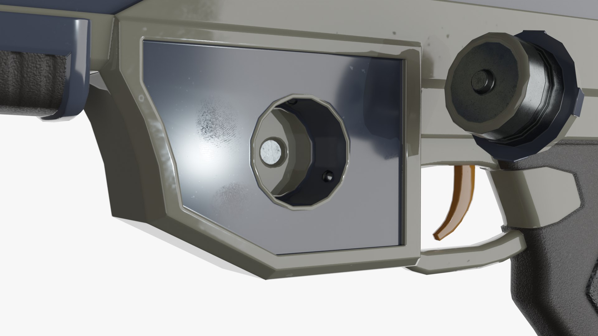 Sci-Fi Blaster Assault RIfle 3D - TurboSquid 2079341