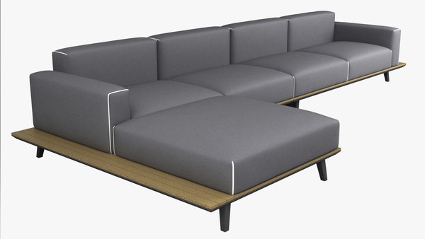 Sofá Modular - Panama II Outdoor Modelo 3D - TurboSquid 1805702