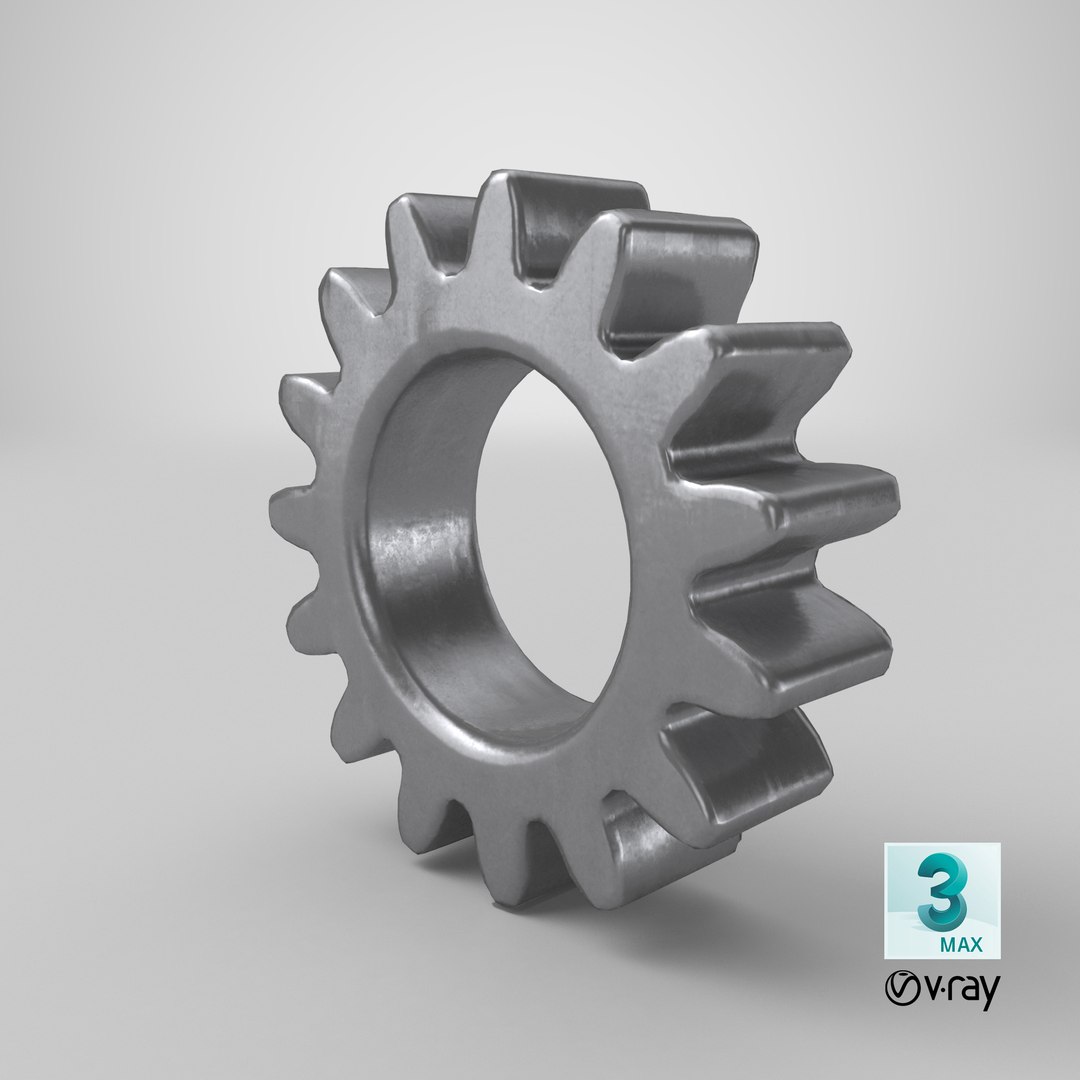 3D Spur Gear 15 Teeth - TurboSquid 1322911