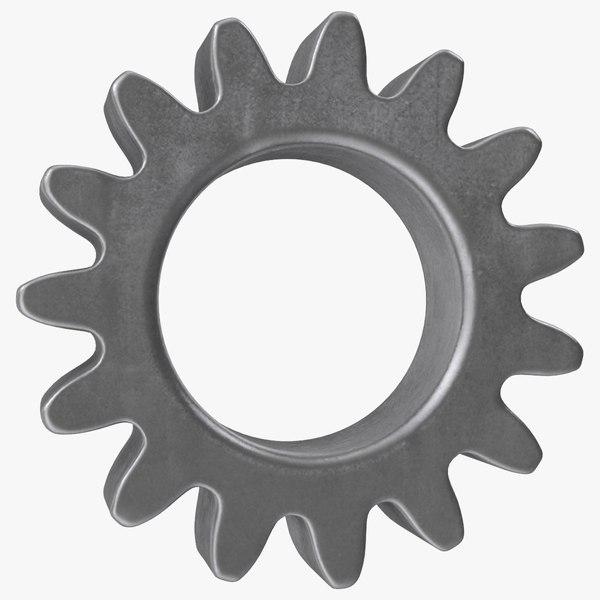 3D spur gear 15 teeth - TurboSquid 1322911
