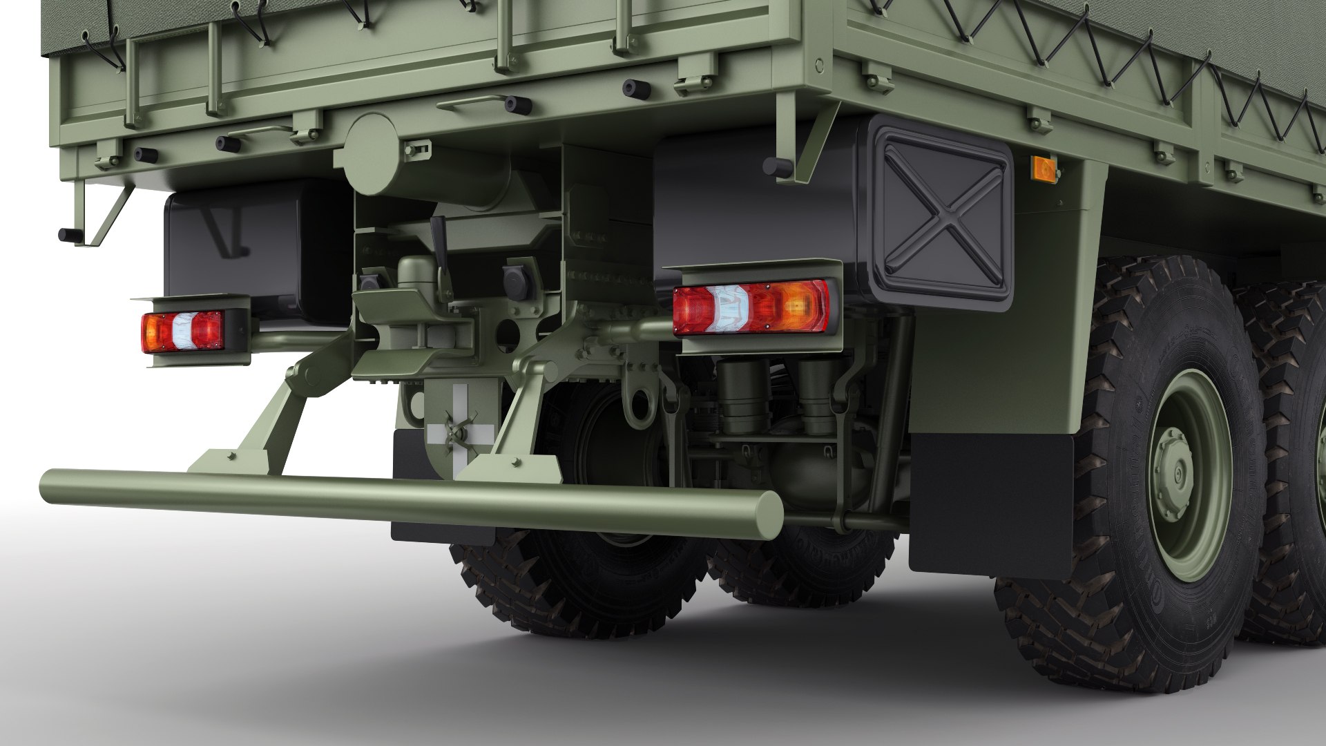 3D Mercedes Arocs Military 6X6 Model - TurboSquid 1838105
