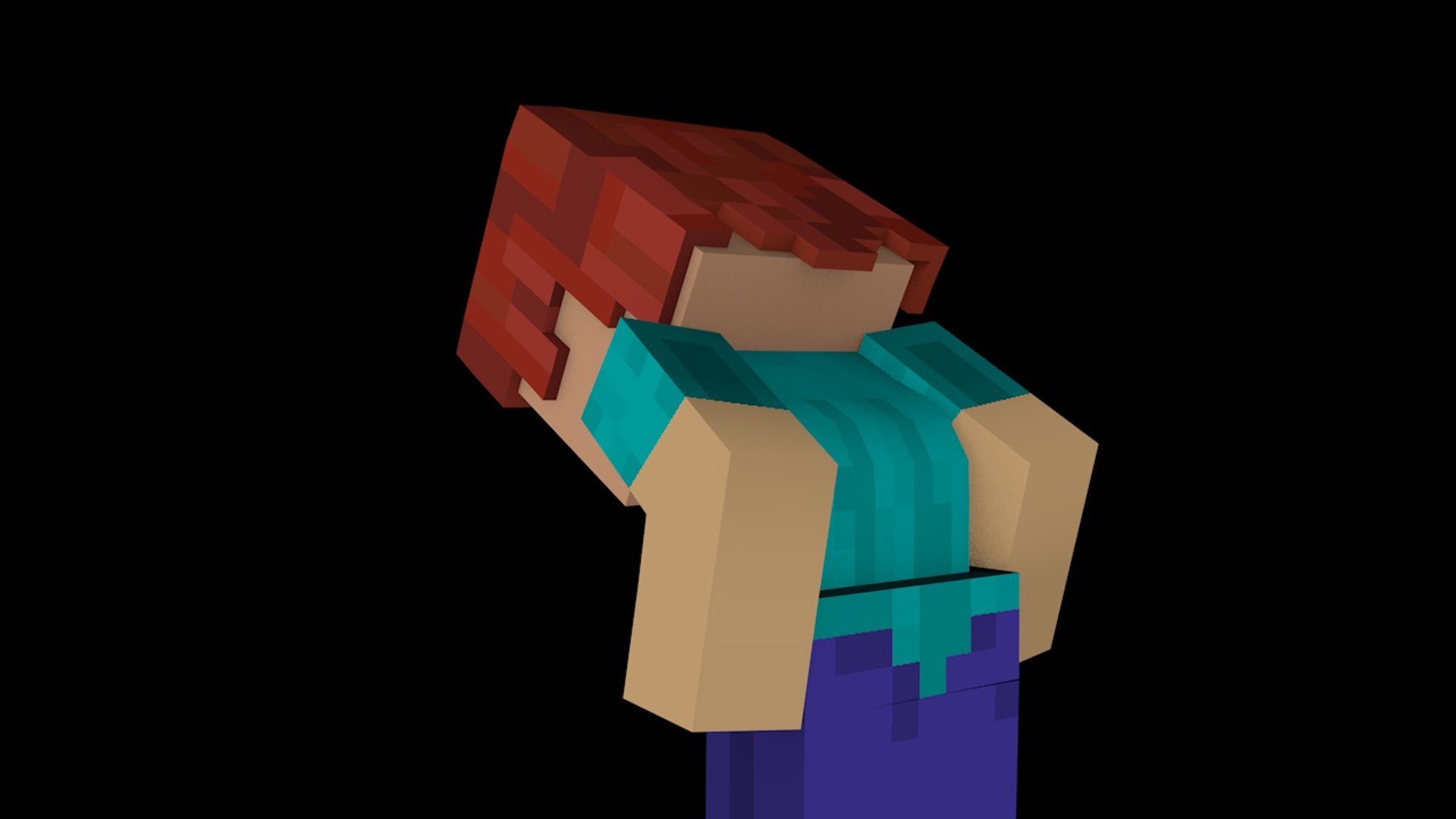 Minecraft Rig Voidanimationz Female C4d
