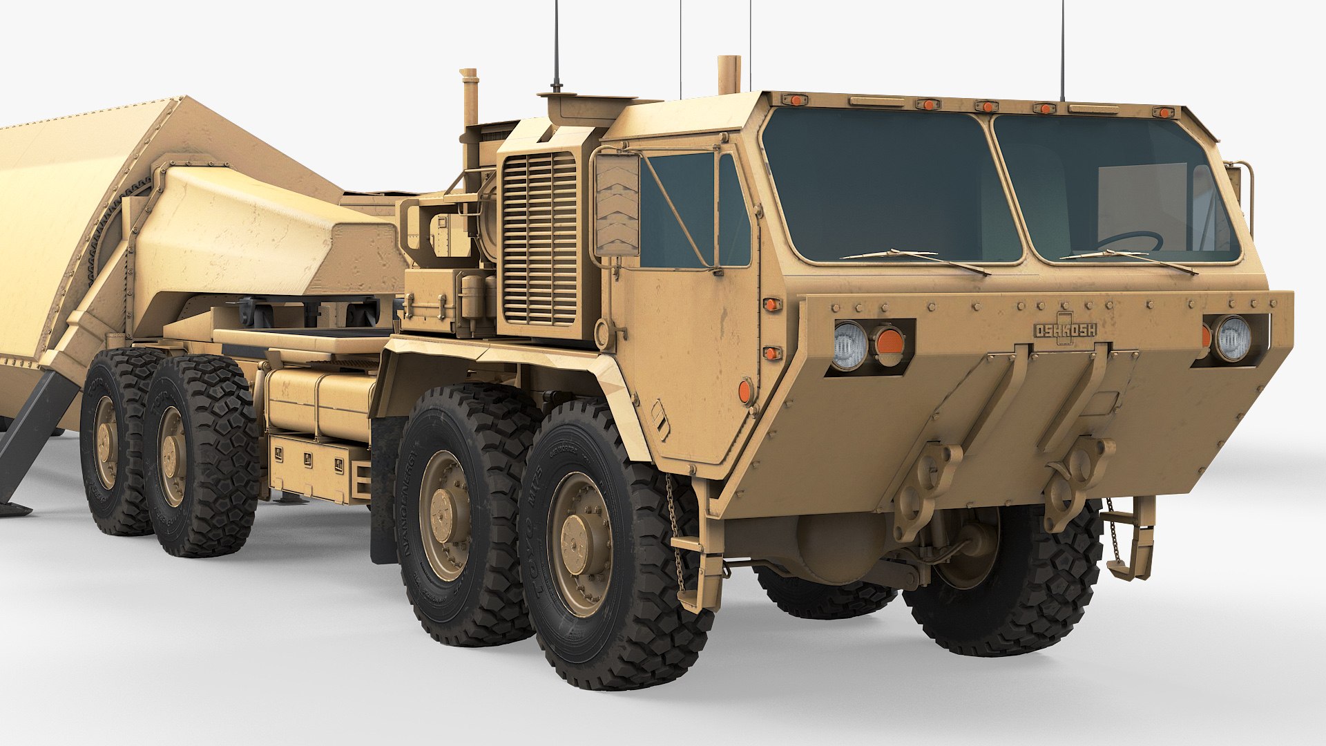 3D Surveillance Transportable Radar AN TPY Model - TurboSquid 1783150