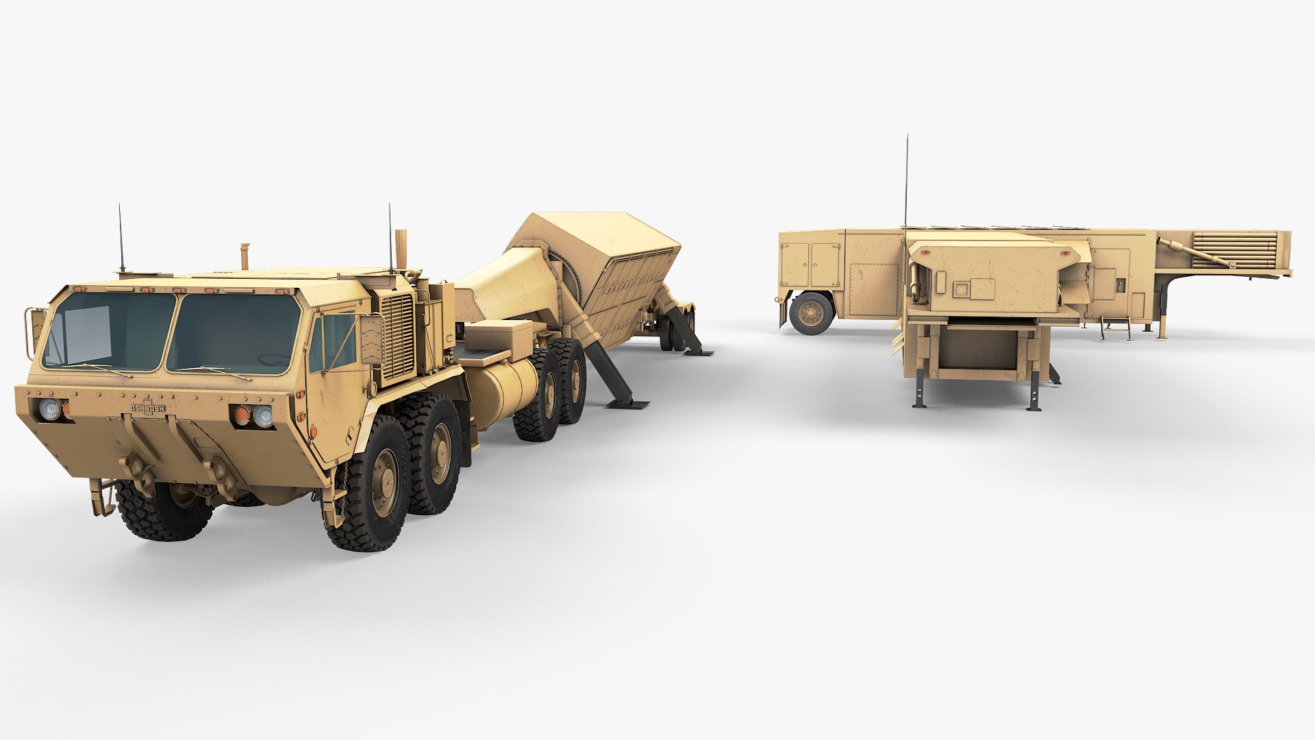 3D Surveillance Transportable Radar AN TPY Model - TurboSquid 1783150