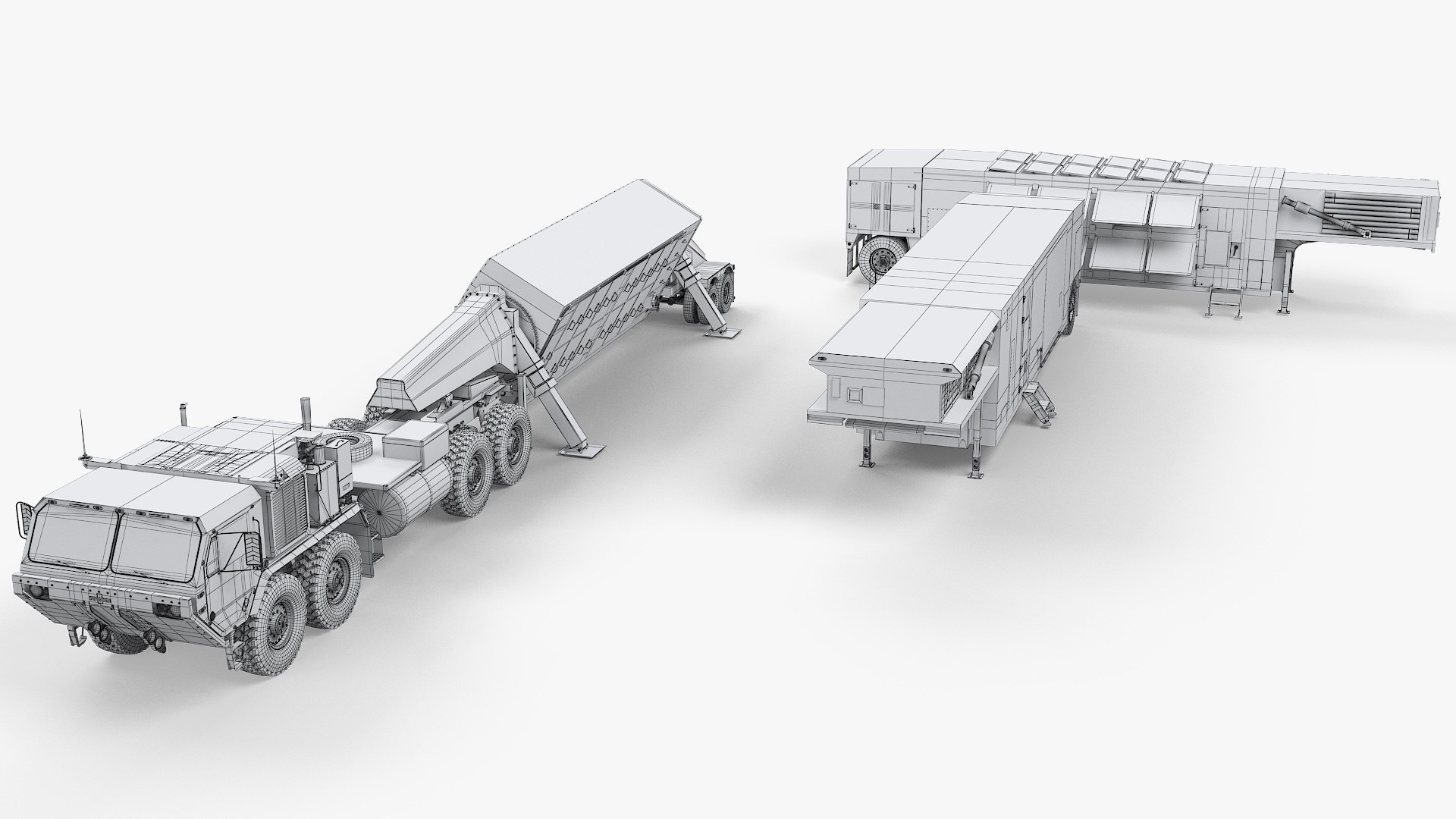 3D Surveillance Transportable Radar AN TPY Model - TurboSquid 1783150