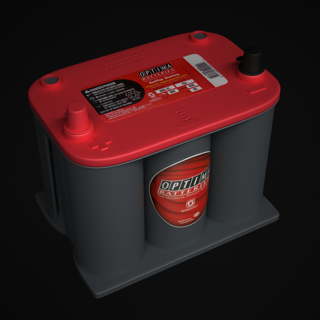Max Optima Redtop Car Battery