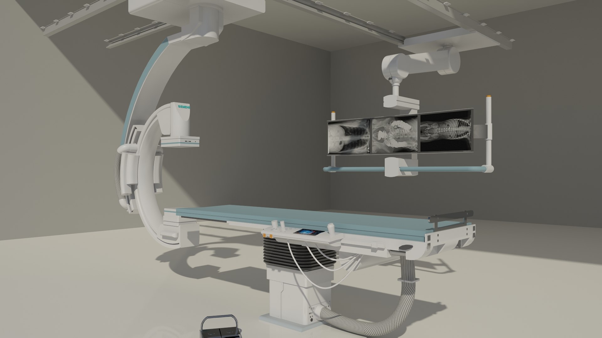 3d Model Revit Medical Equipment Siemens