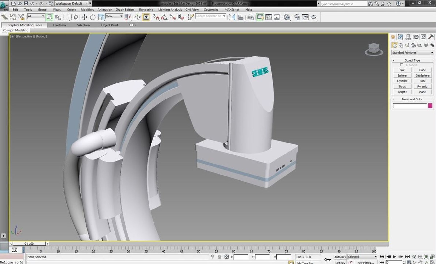 3d Model Revit Medical Equipment Siemens