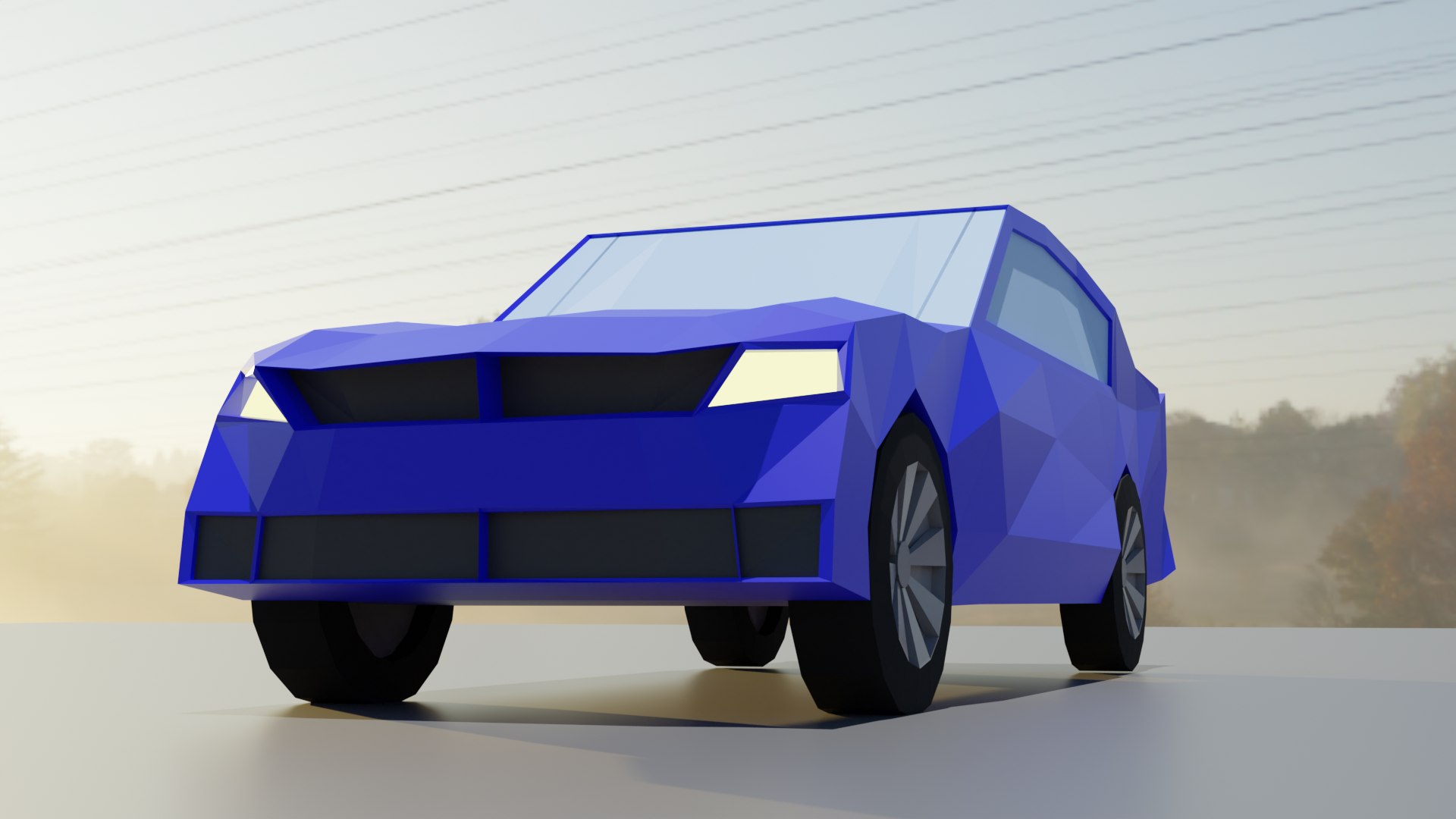Car Low-Poly 3D Model - TurboSquid 2107123