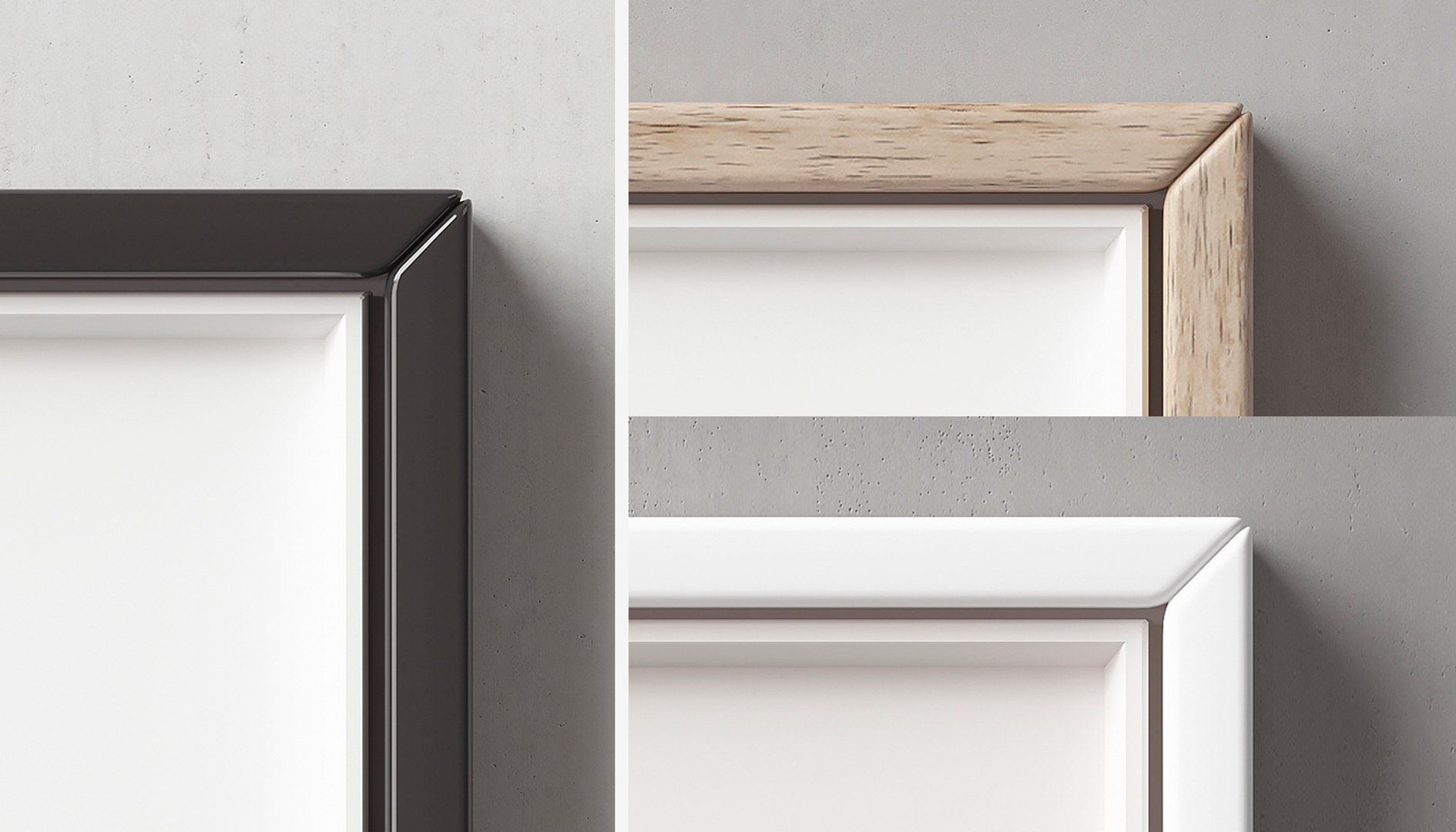 Picture Frames Set-315 Model - TurboSquid 1892762