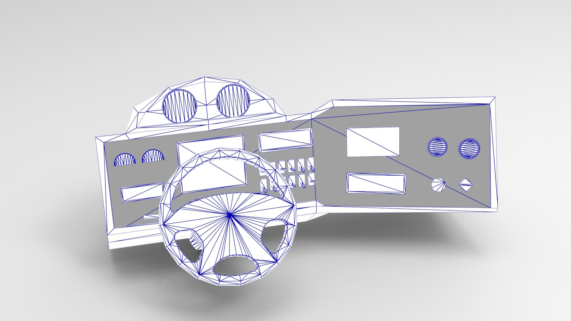 3D Bus Dashboard Model - TurboSquid 1839761