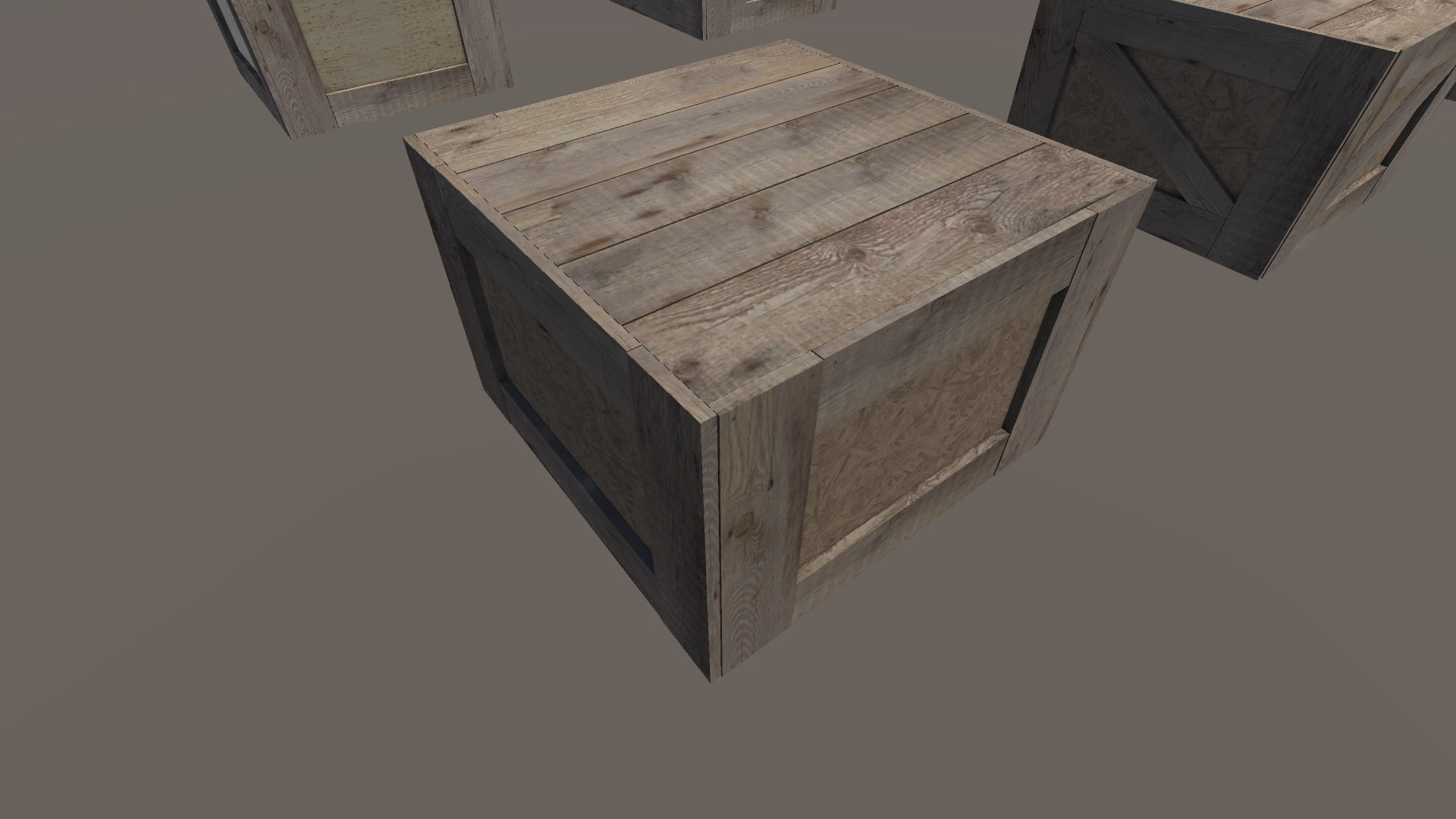 PBR Wooden Crates Model - TurboSquid 1980175