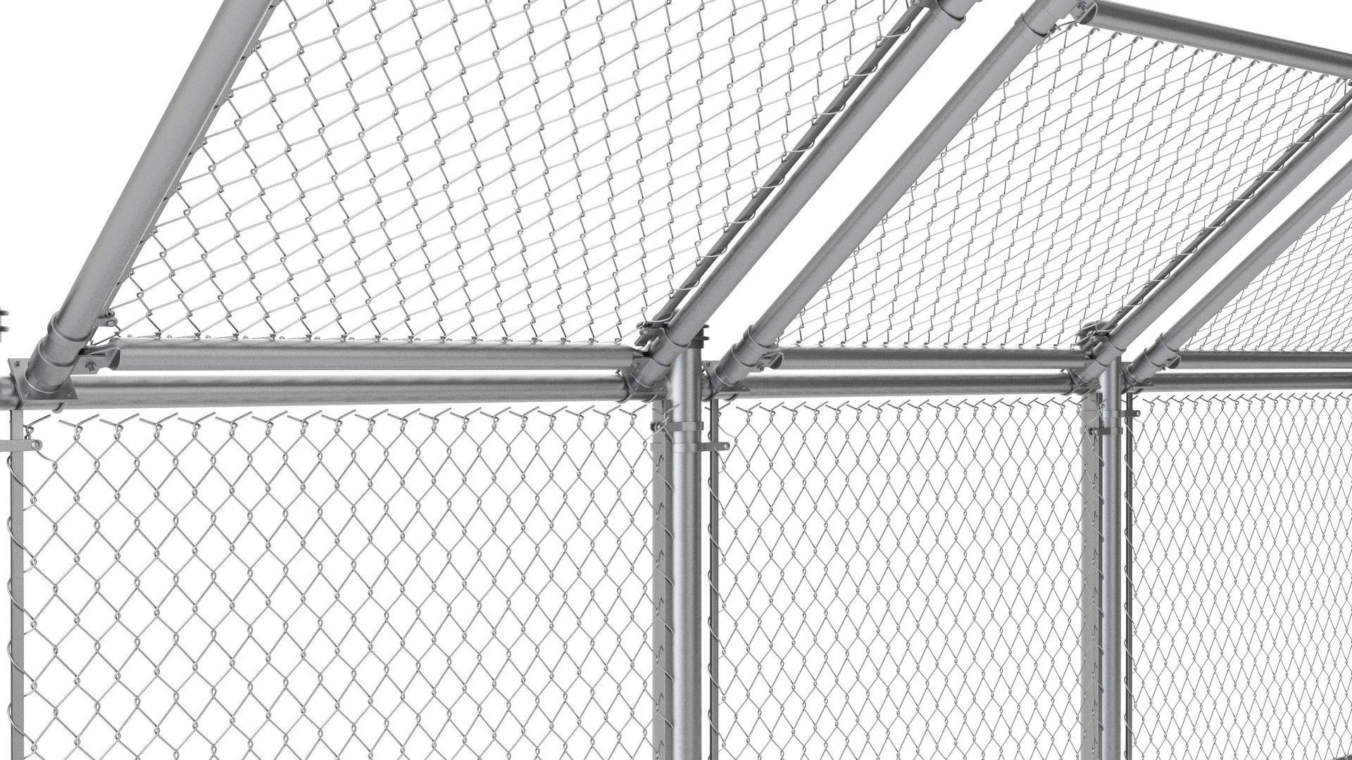 Chain Link Fence 3D Model - TurboSquid 2315627