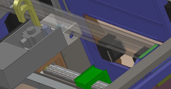 3D Large laser cutting machine model - TurboSquid 1737287