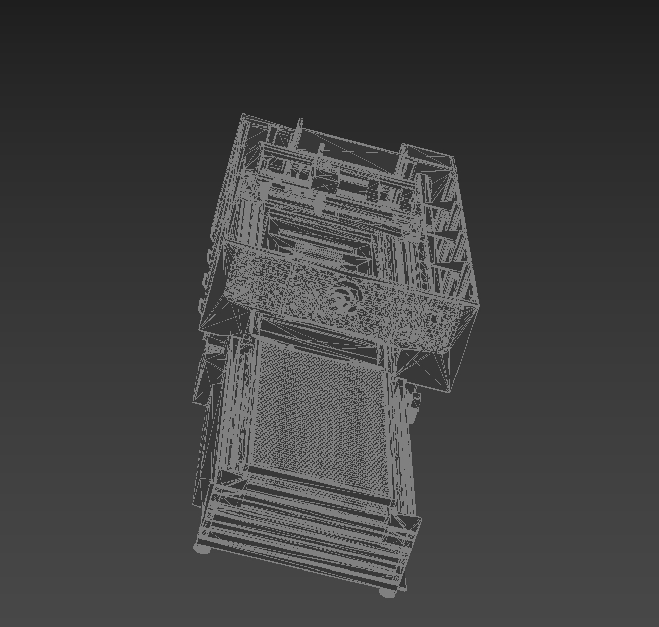 3D Large laser cutting machine model - TurboSquid 1737287