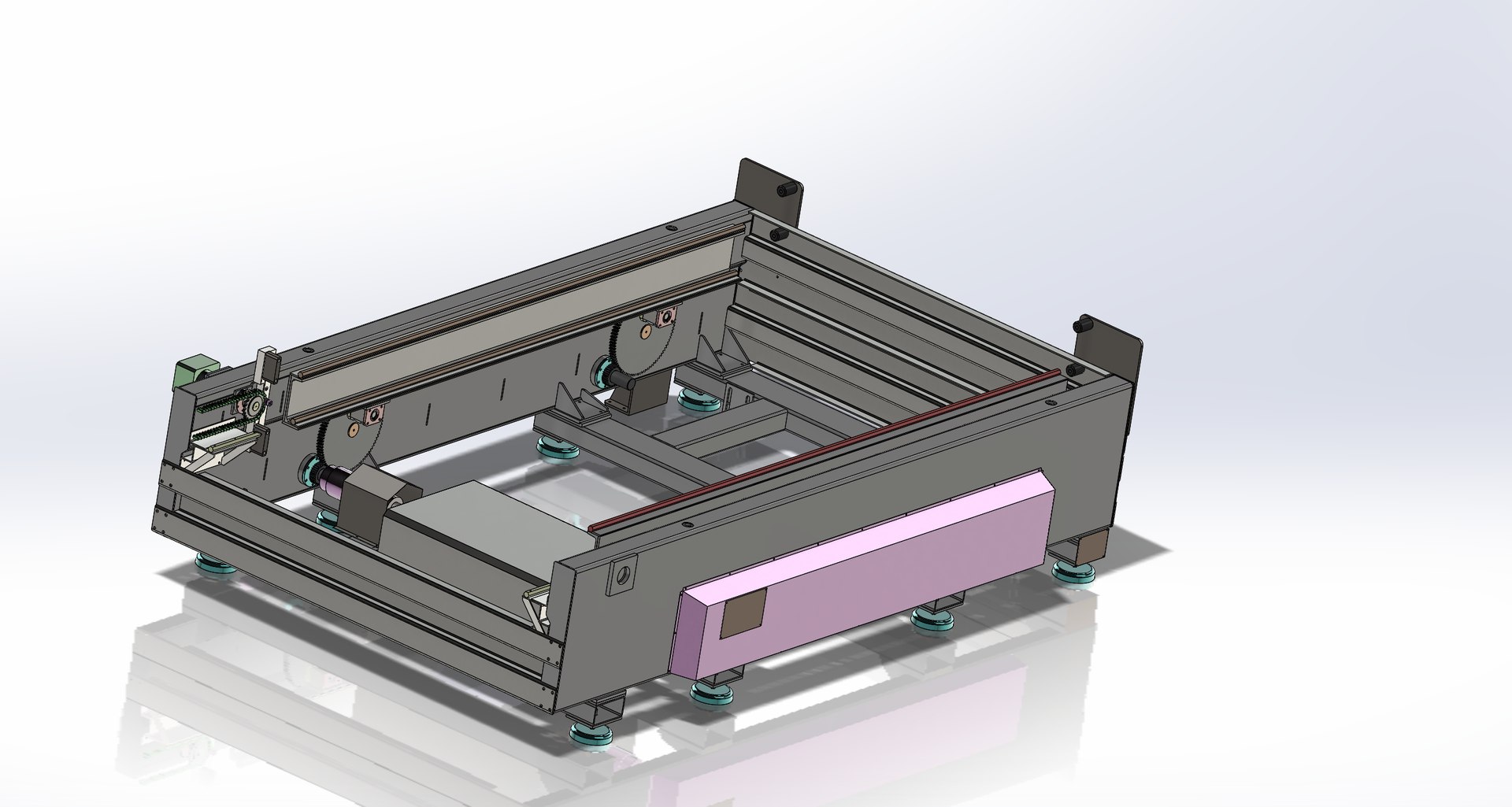3D Large Laser Cutting Machine Model - TurboSquid 1737287