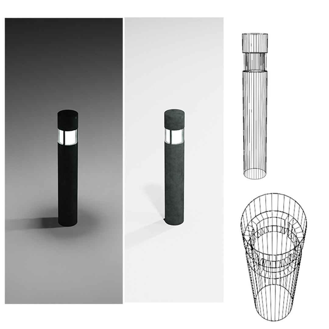 3D Low Poly Outdoor Lights Pack 6 Meshes - TurboSquid 1892032