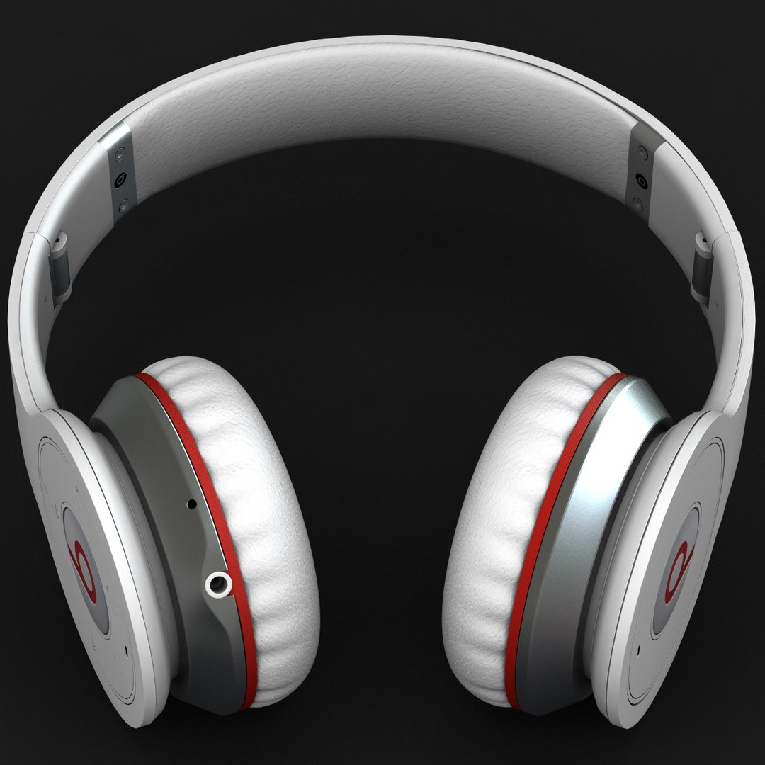 3d Monster Beats Wireless Headphones Model