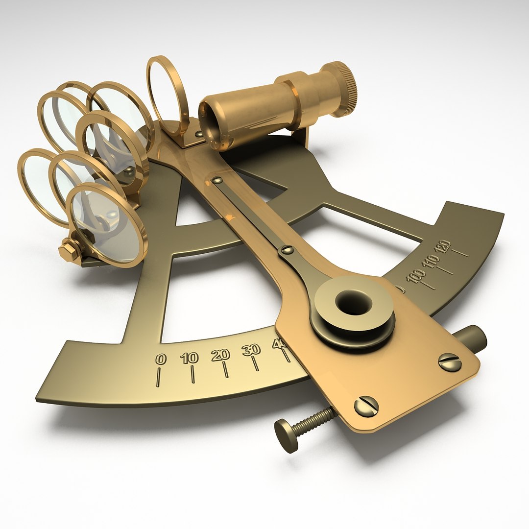 3dsmax Sextant Mapped