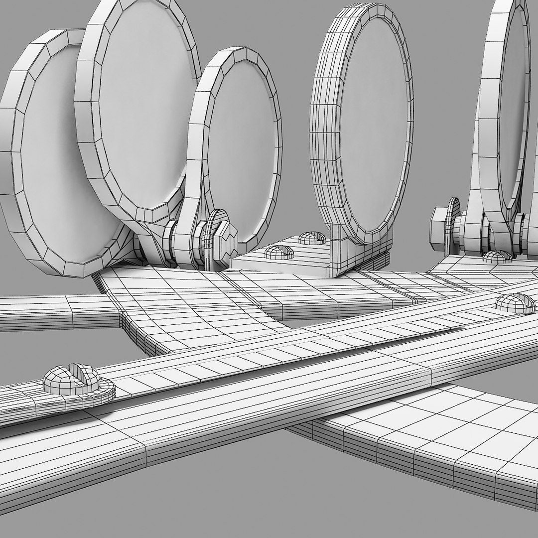 3dsmax Sextant Mapped