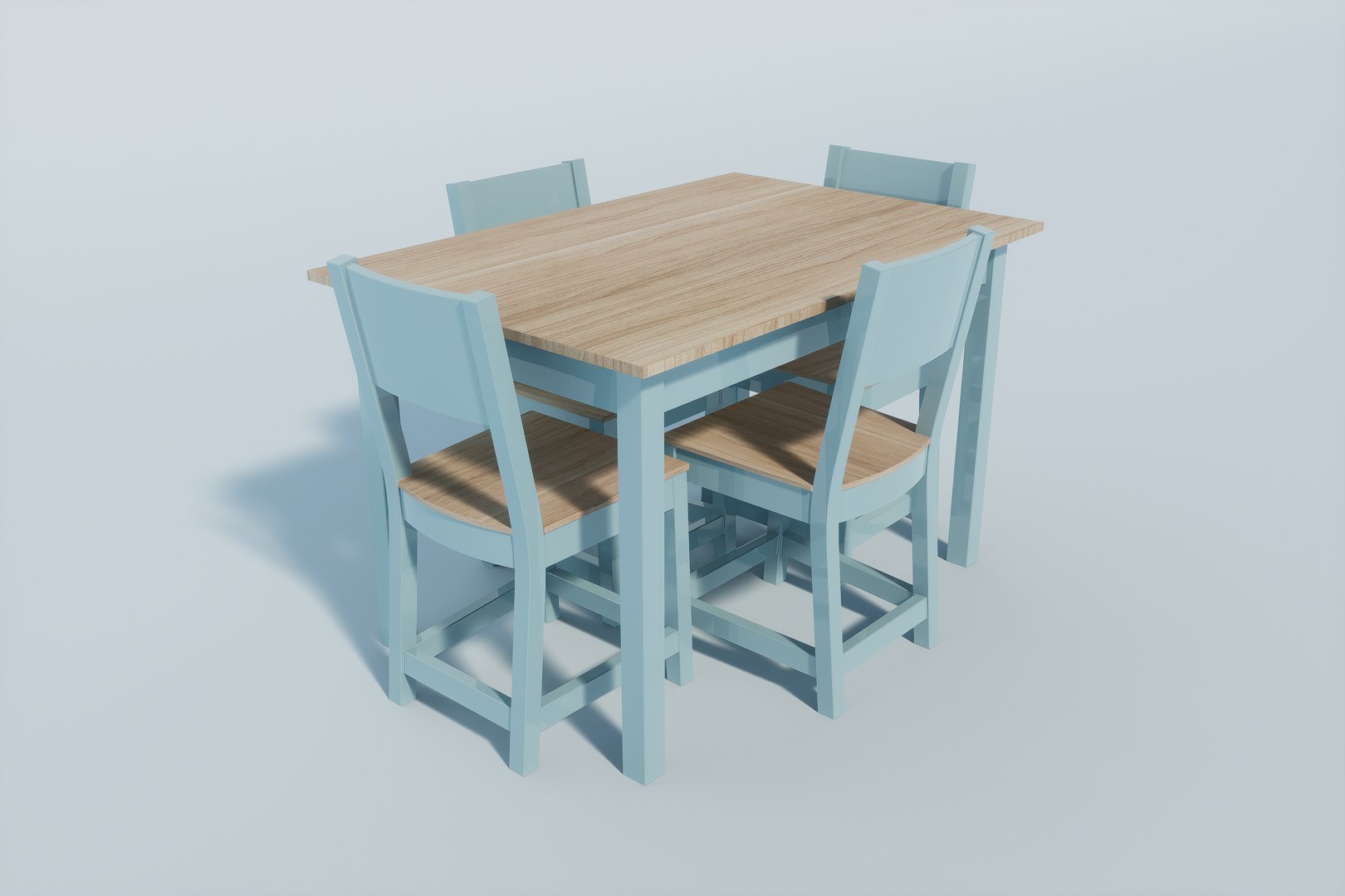 3D Country KitchenTable - TurboSquid 2310502