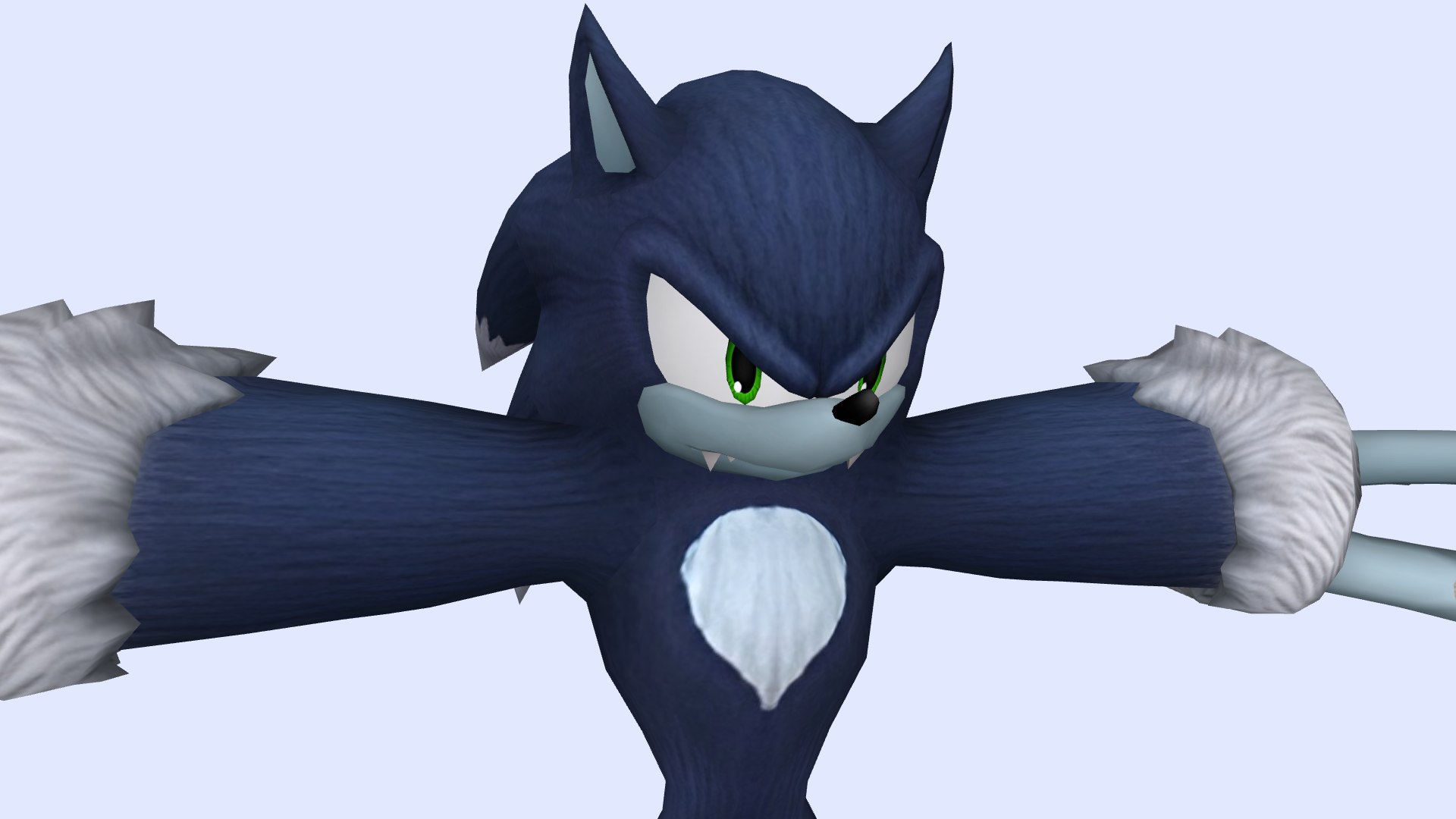Sonic The Werehog - Sonic Dash 3D Model - TurboSquid 2438114
