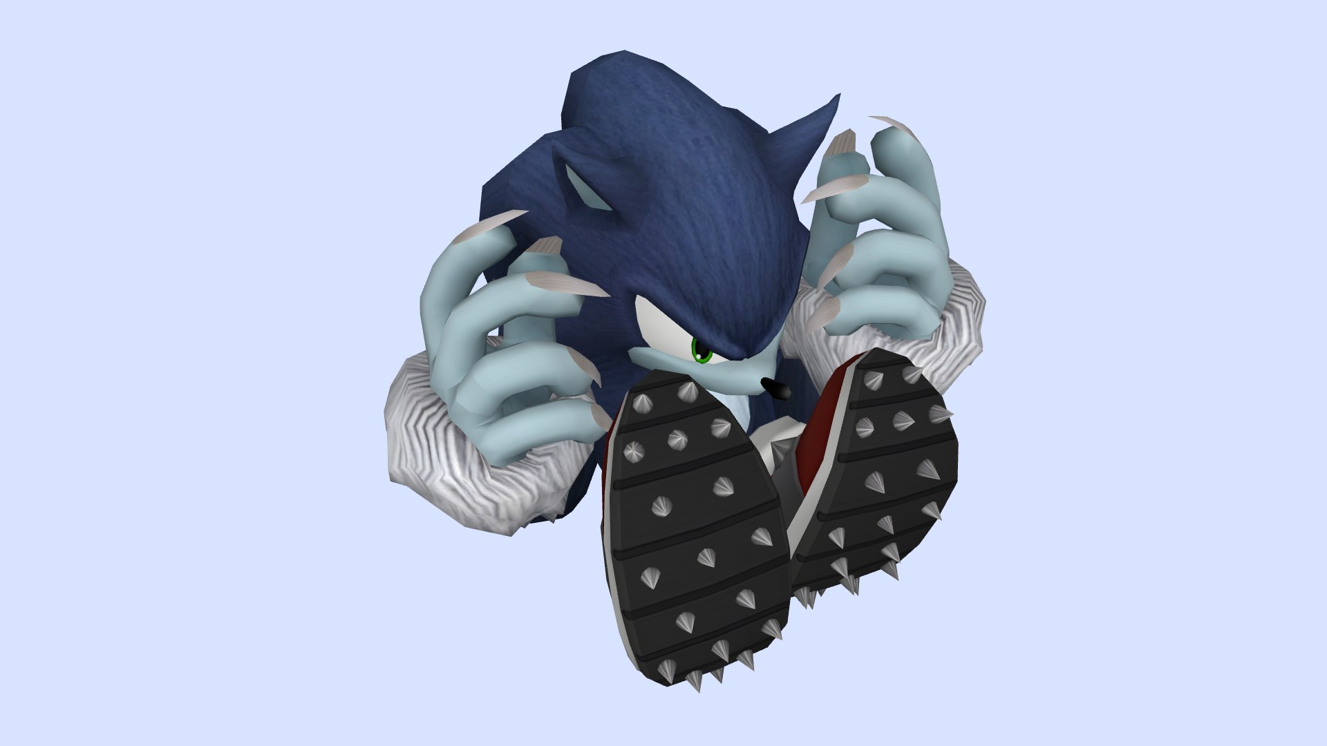 Sonic The Werehog - Sonic Dash 3D Model - TurboSquid 2438114