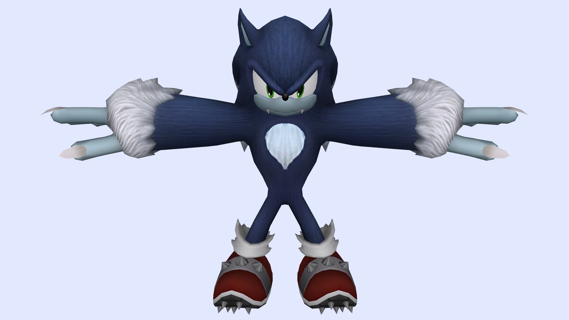 Sonic The Werehog - Sonic Dash 3D Model - TurboSquid 2438114