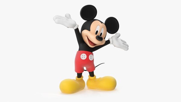 Happy Mickey Mouse Character 3D - TurboSquid 2040464