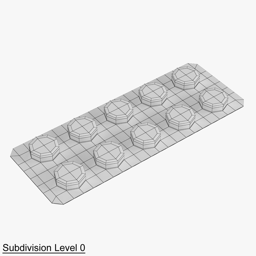 3D Pills 1 Model - TurboSquid 1403736