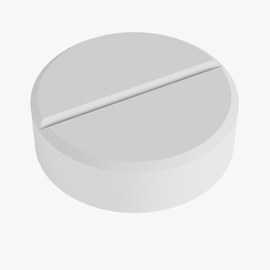 3D Pills 1 Model - TurboSquid 1403736