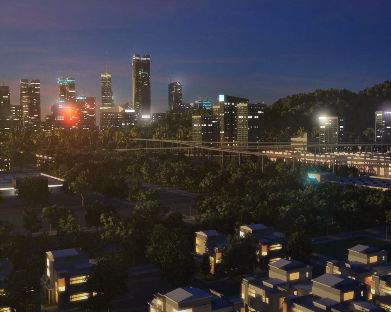 Freeway09 Suburbs 3D model - TurboSquid 1902929