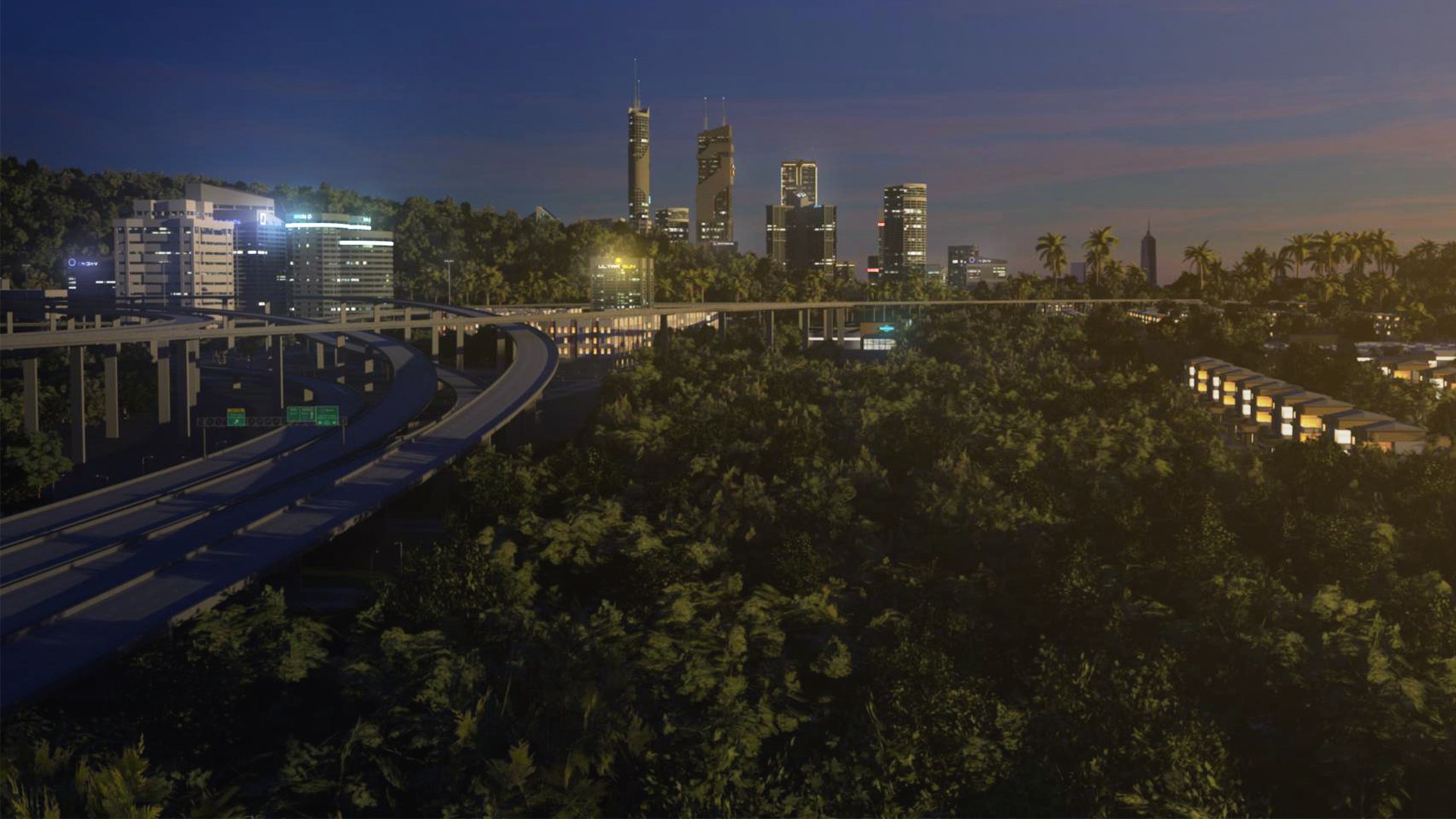 Freeway09 Suburbs 3D Model - TurboSquid 1902929