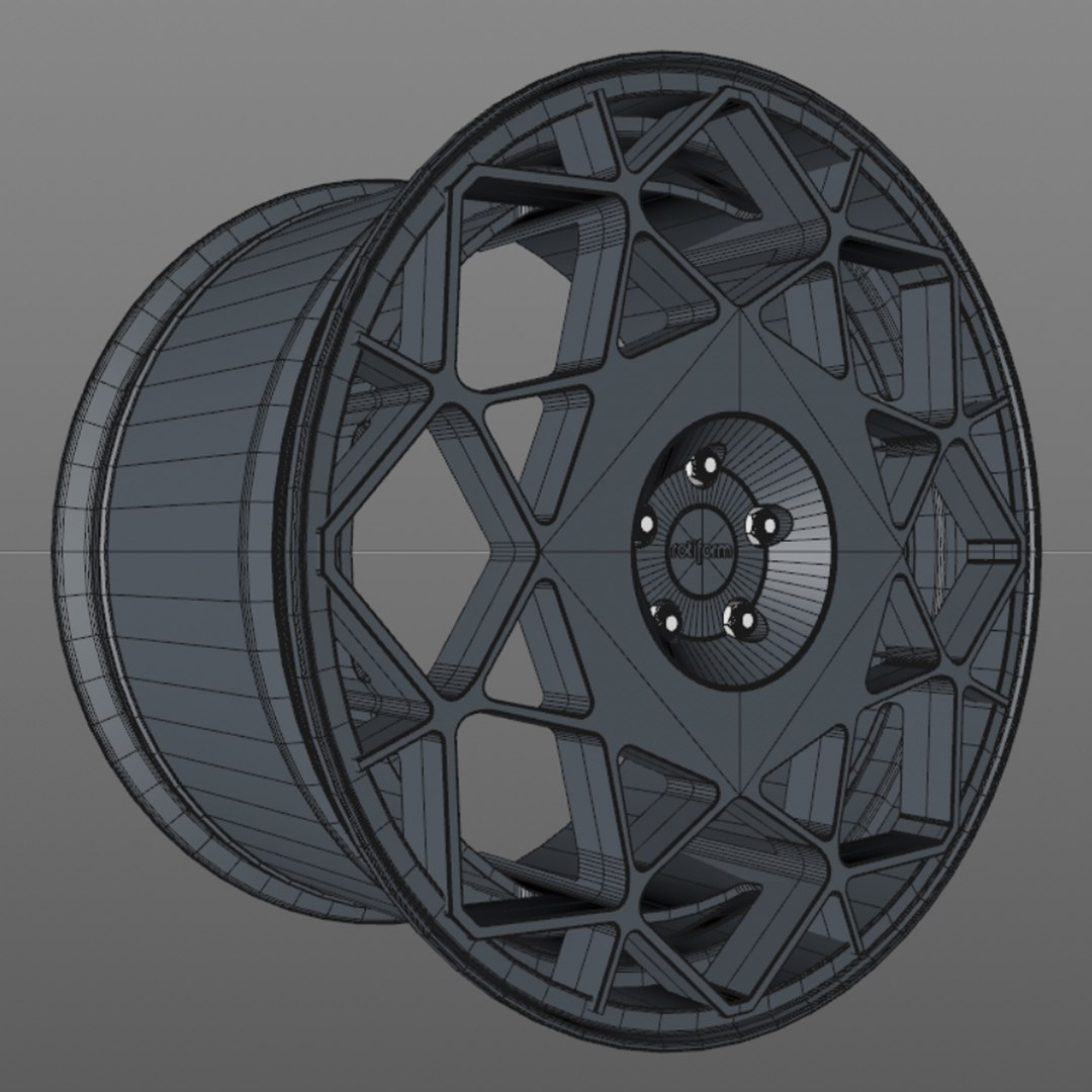 3D Rotiform Wheel Rim Model - TurboSquid 1718297