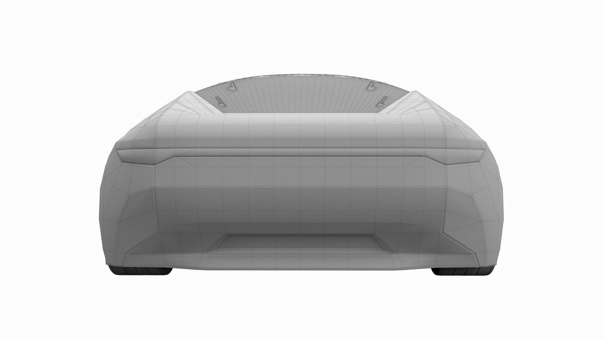 Futuristic Car 3D Model - TurboSquid 1973199